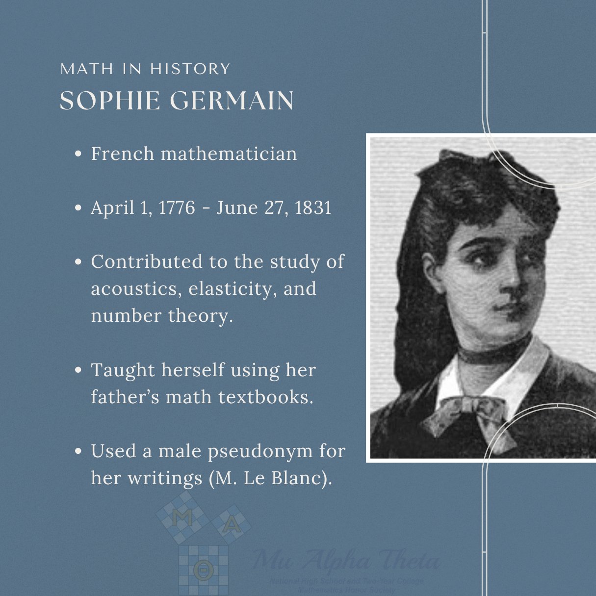 Sophie Germain Work