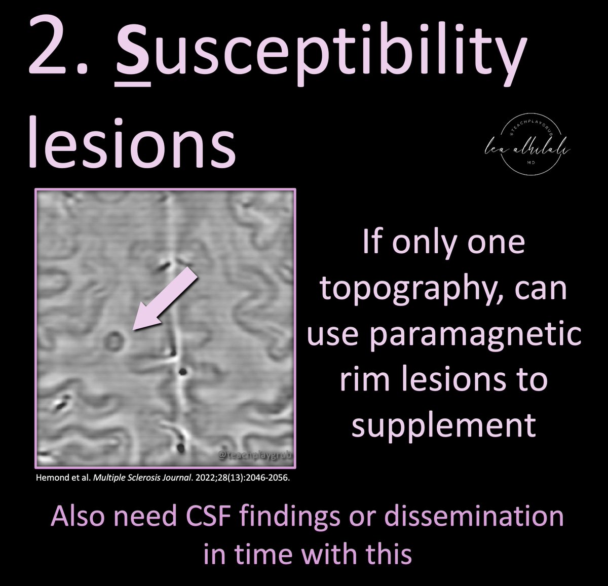 1/Have MULTIPLE questions about the new criteria for MULTIPLE sclerosis ...