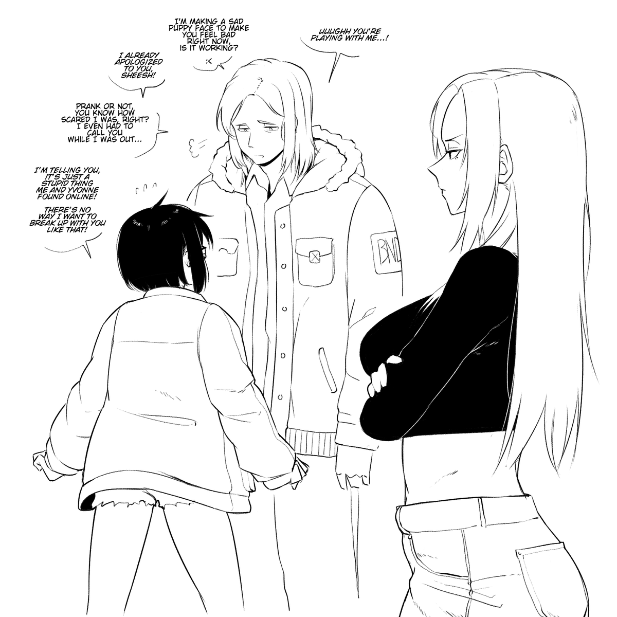 「Dating advice pt. 3 」yndの漫画