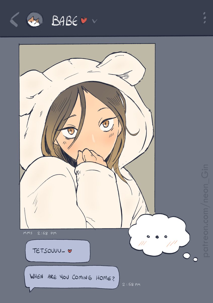 「Work is much harder when Kenma is bored at home😅 #kuroken 」Gin 🍙 C0MM ...