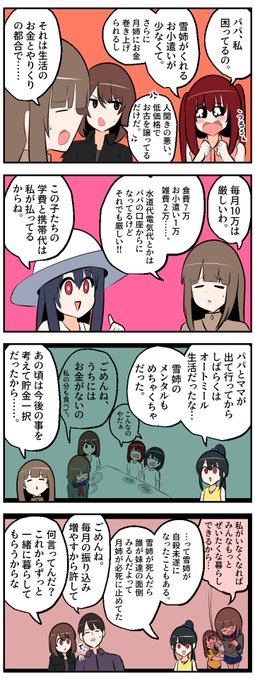 うざい姉ども【634】 | はんげしょう@C106-2日目マ-31b さんのマンガ | ツイコミ(仮)