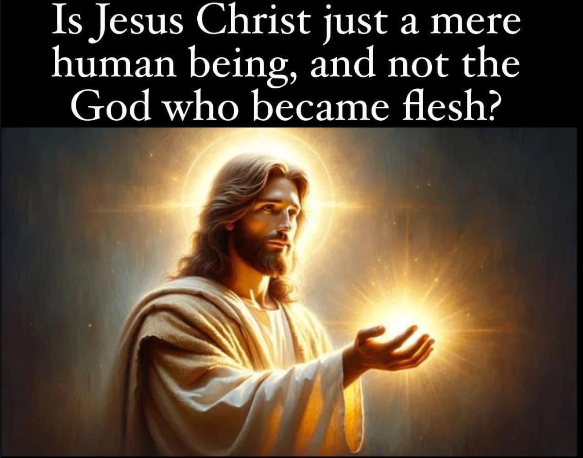 Is Jesus Christ just a mere human being & not the God who became flesh ...
