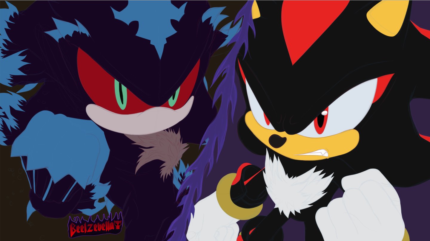 Shadow The Hedgehog Vs Mephiles The Dark Mephilesthedark Stories