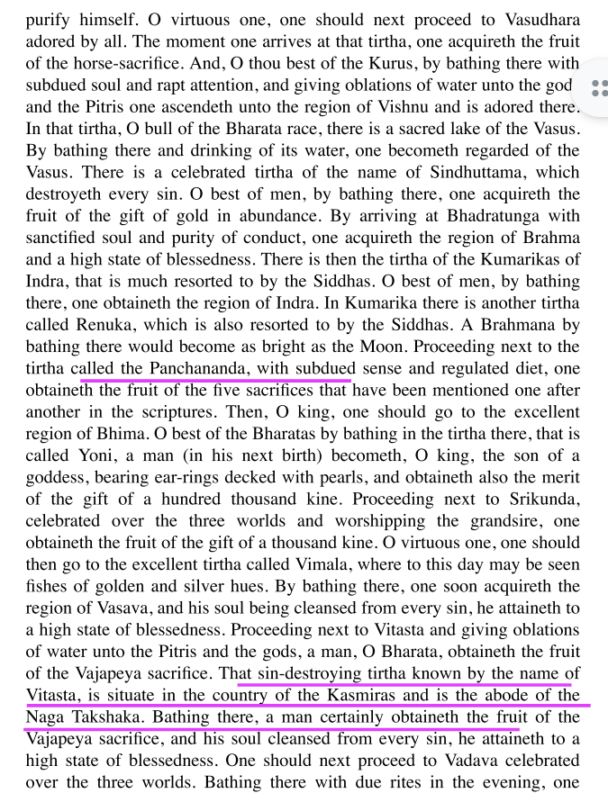 "Just because Nilmat Purana, the only Purana that names Kashmir ...