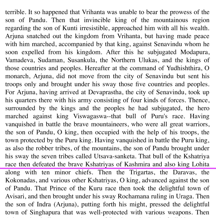 "Just because Nilmat Purana, the only Purana that names Kashmir ...
