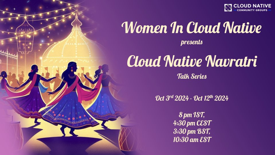 Cloudnative Days Women In Cloud Native On X: "Join Us For A 9 Day