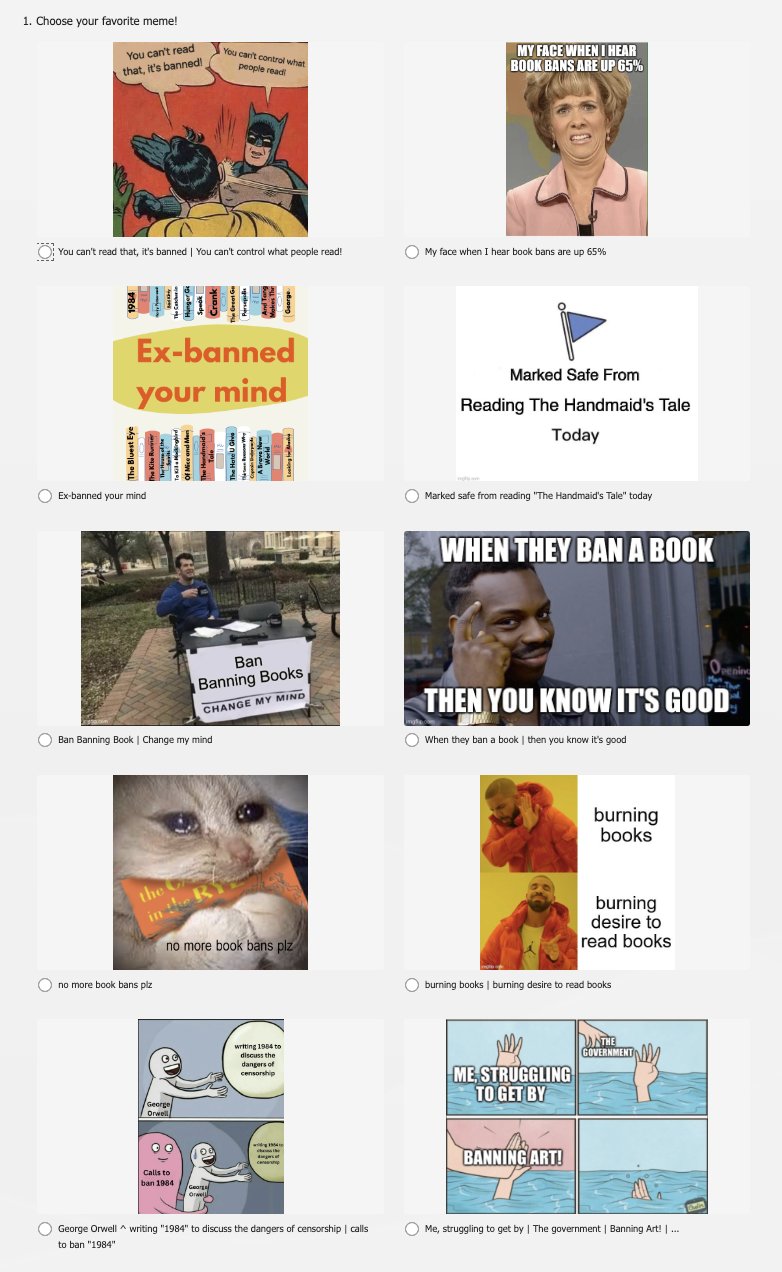 Book Burning Memes KCMO Public Library On X: "You All Came Up With