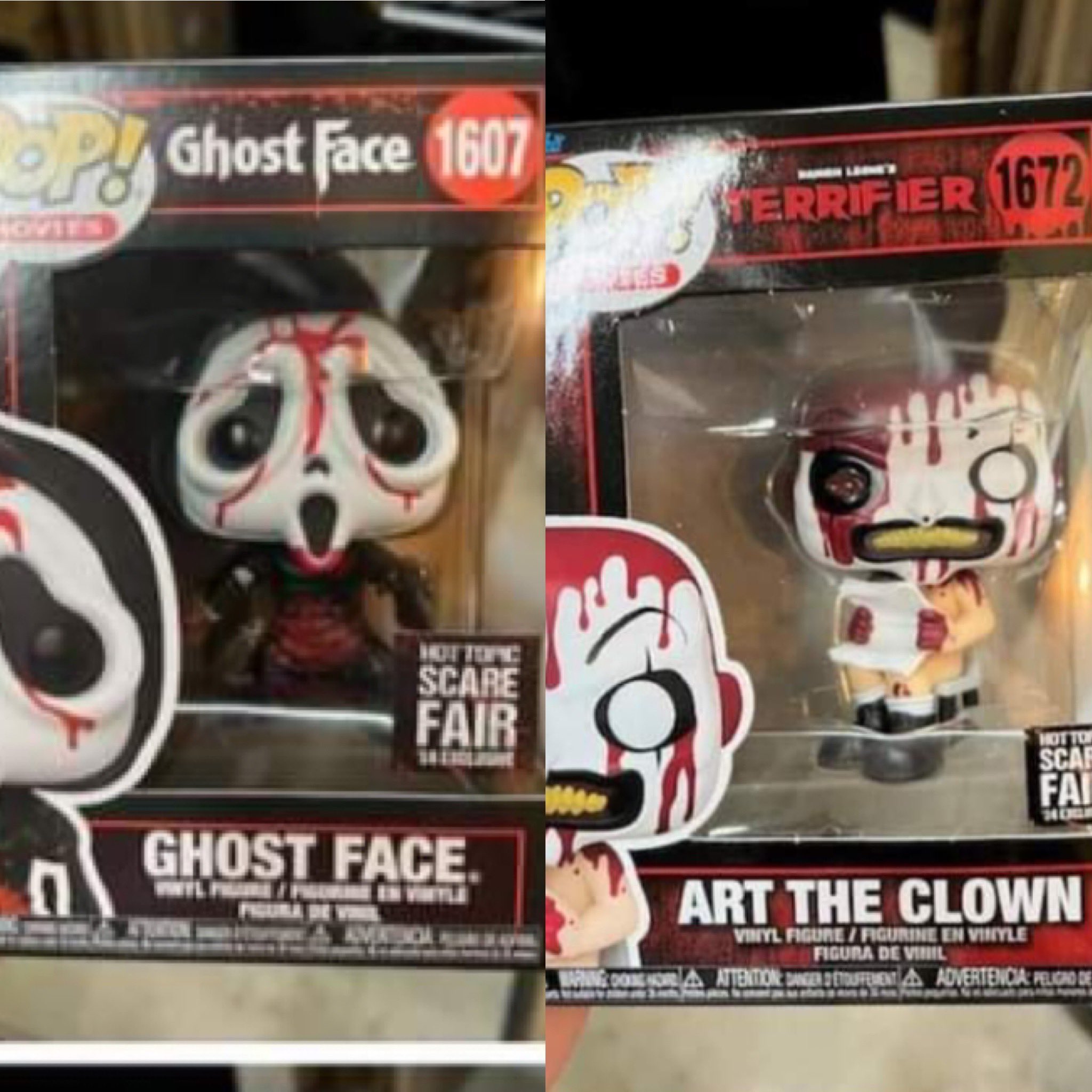 Scary Ghost Pop Out Funko Pop! Movies: Ghost Face Ghost Face #1607