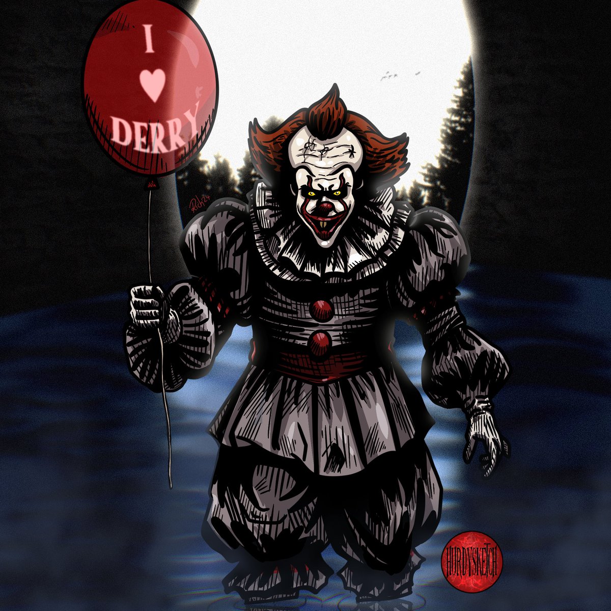 Pennywise From It Clown Horror Horror Artwork Pennywise The Dancing