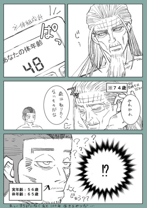 現パロ／体組成計で、kdkrの理解が到底追いつかない数値を叩き出すhjk.. | こち。 さんのマンガ | ツイコミ(仮)