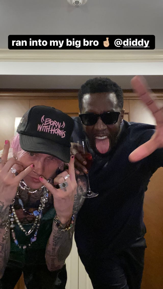 Thread By @DeathofSlim - MGK and his weird relationship with Didd..