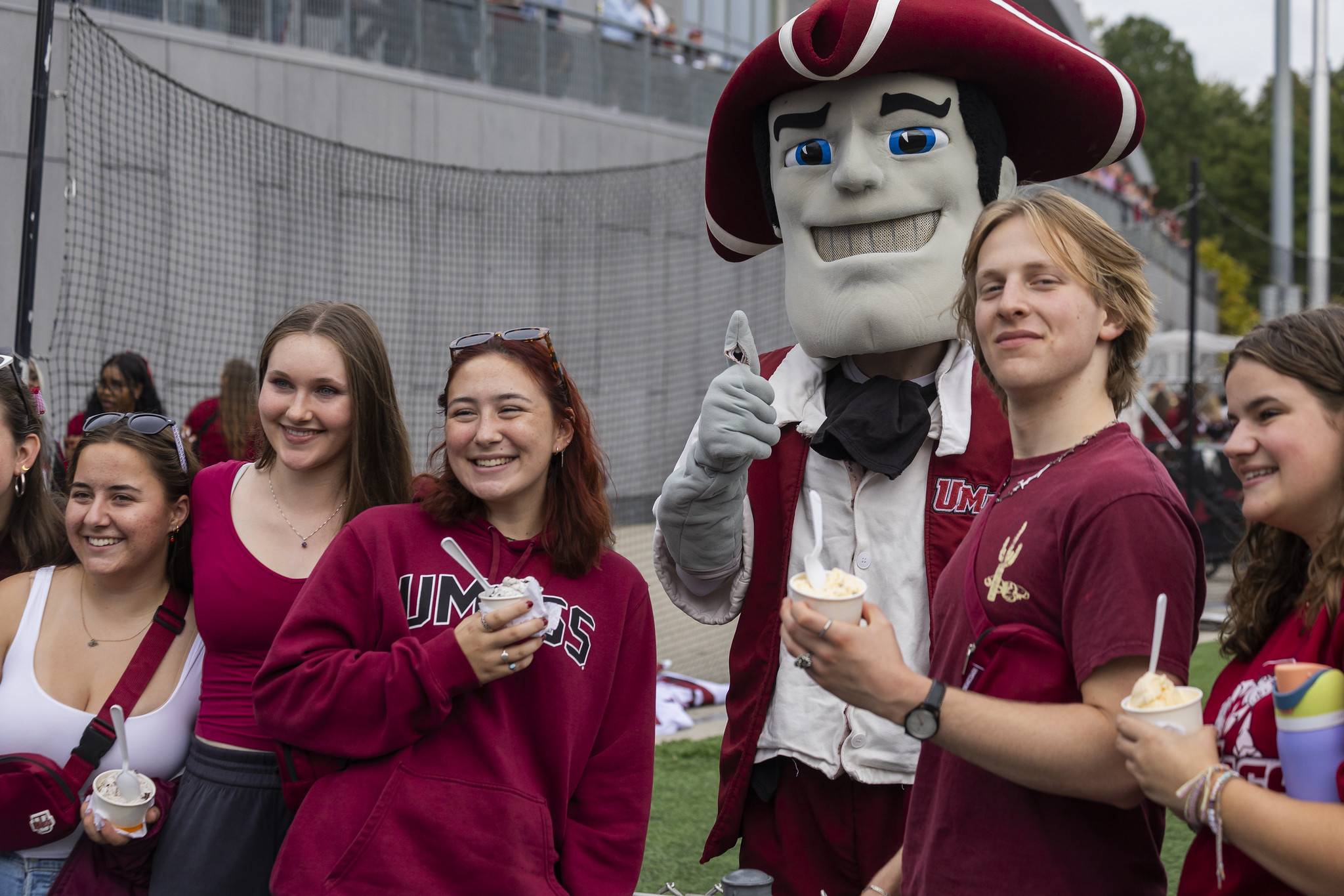 University Of Massachusetts Mascot Brand: Collegiate Pacific,