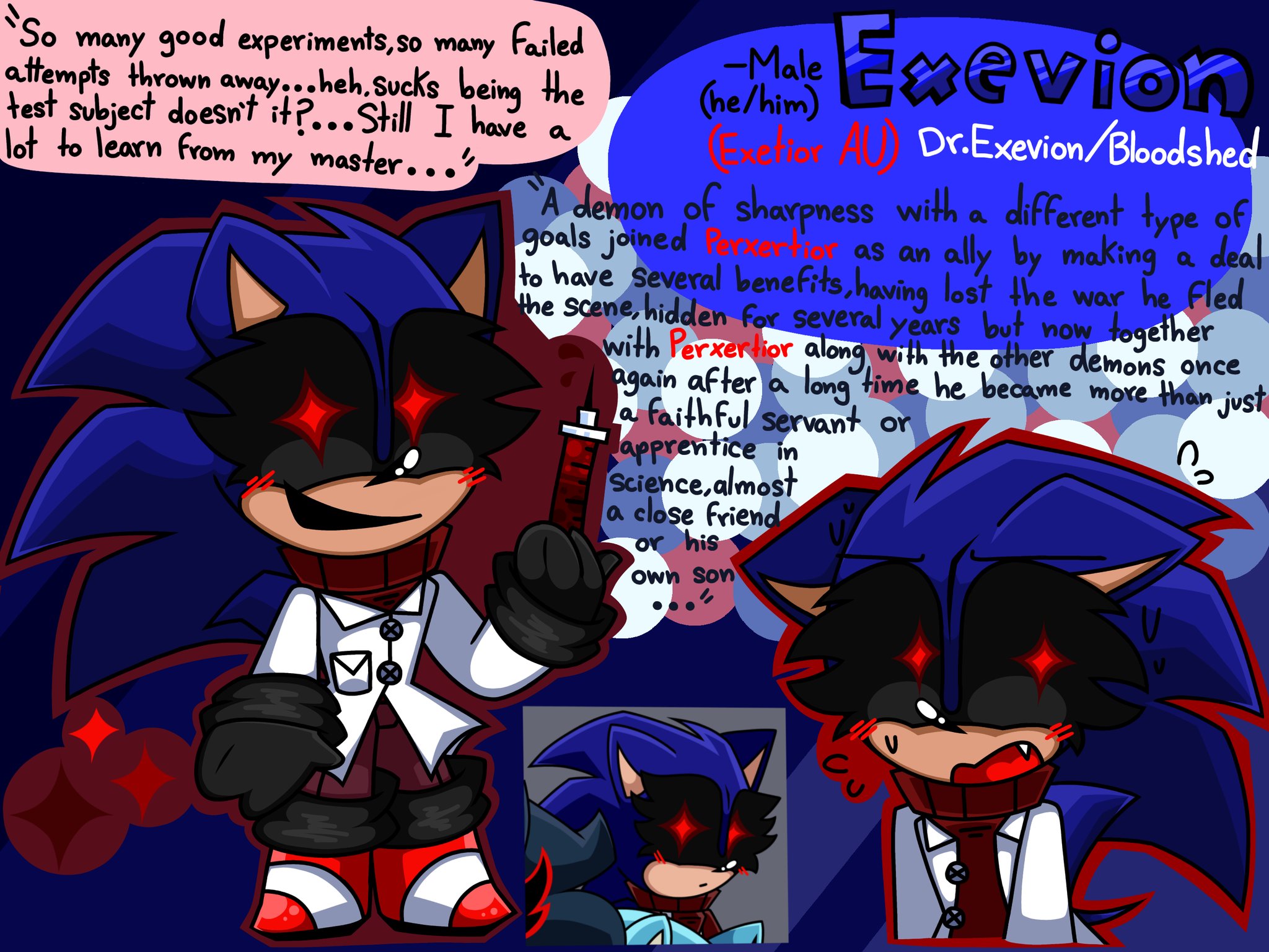 Sonicexe By Chobitsg On Deviantart 💙Danny_KirbyDraws