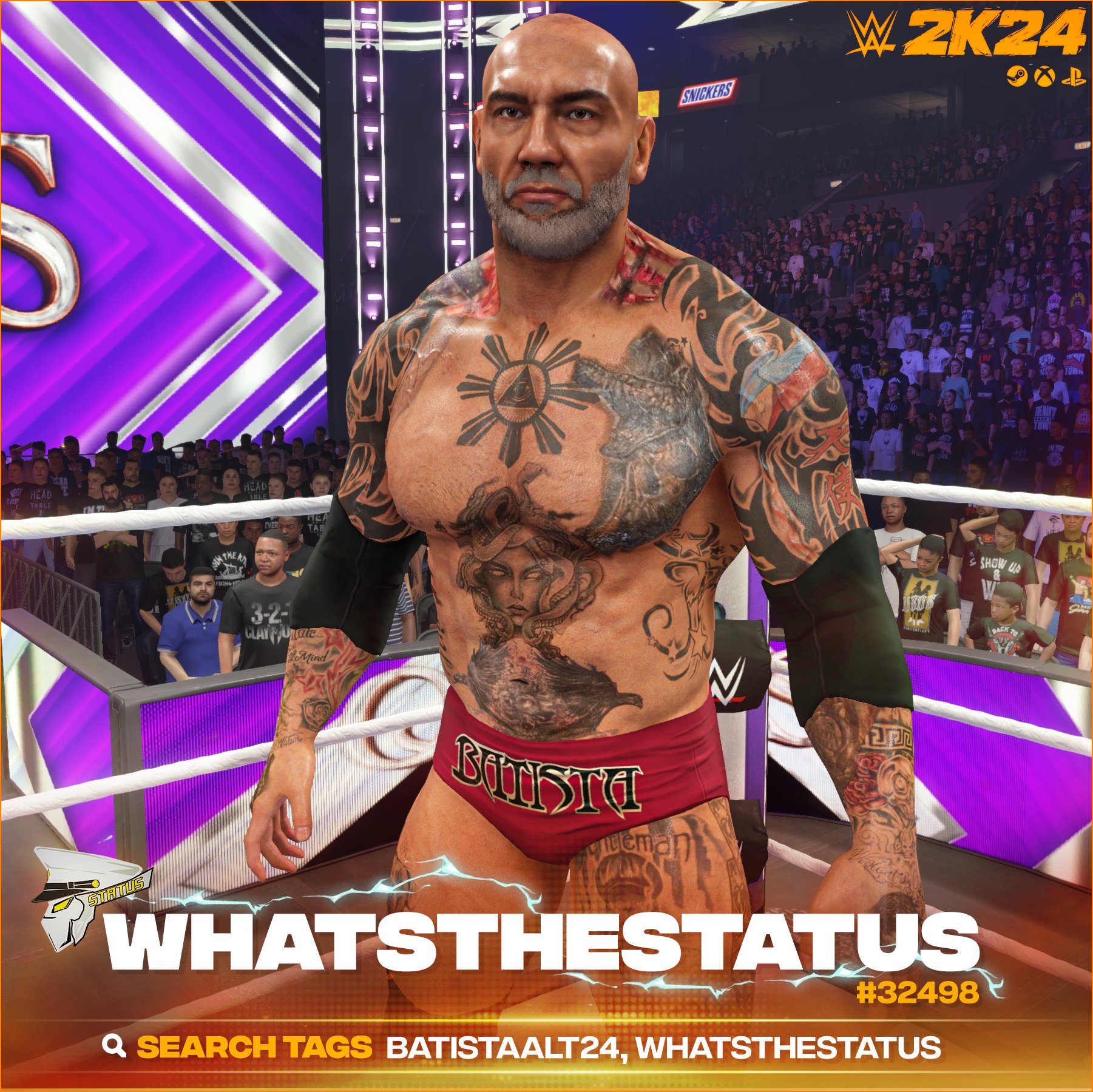 Batista Wrestler Back Tattoos Questions On My Mind About New Batista