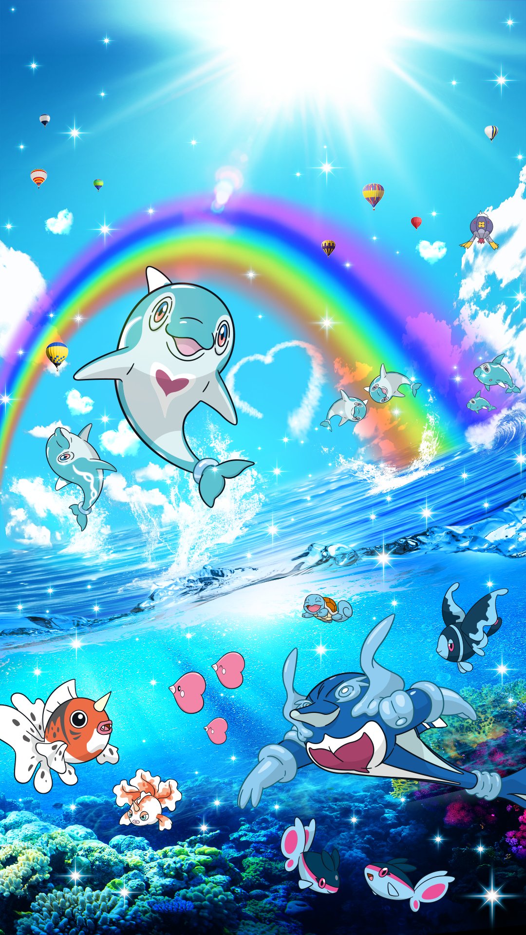 Underwater Pokemon Wallpaper