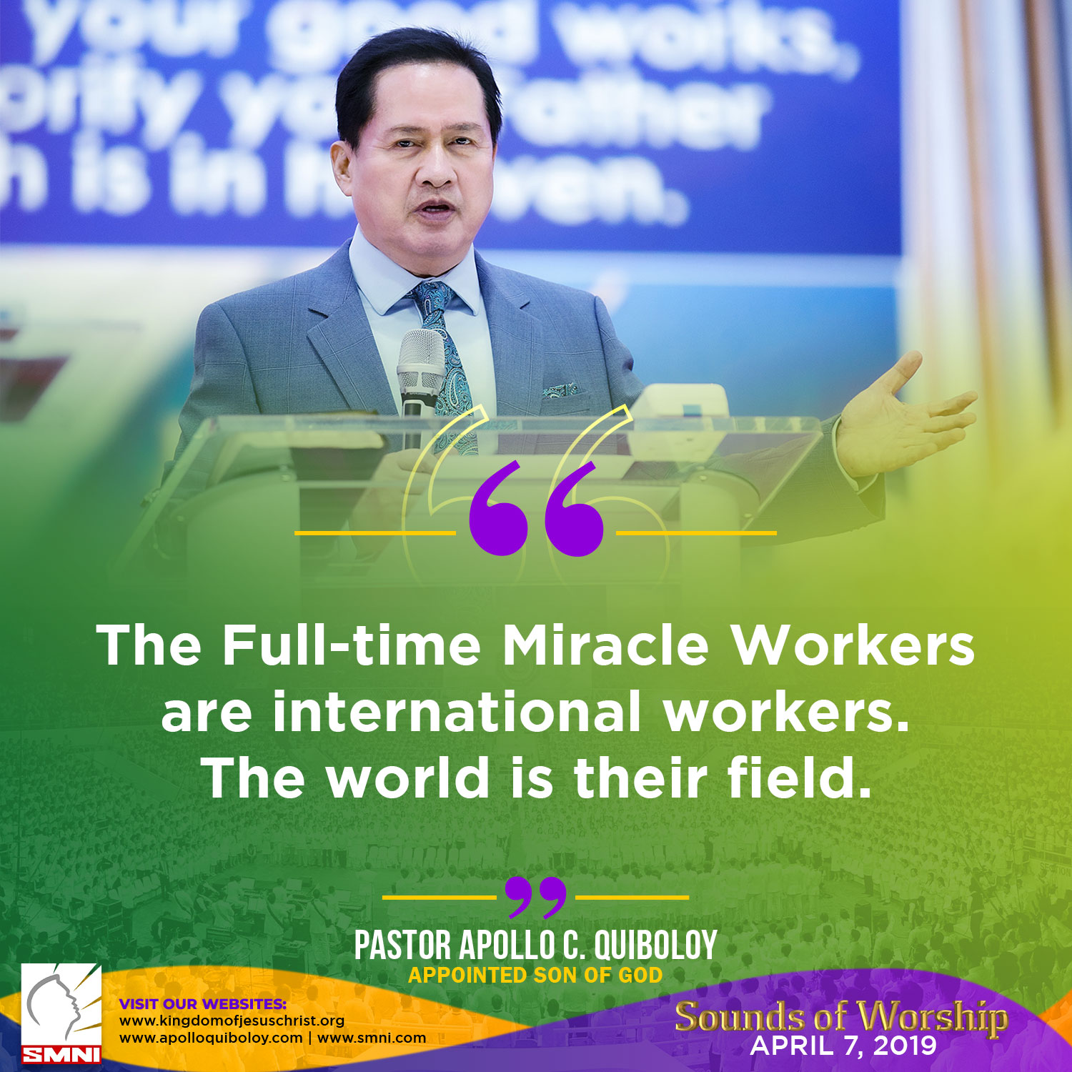 Quiboloy Quotes Pastor Apollo C. Quiboloy On X: "We Have A