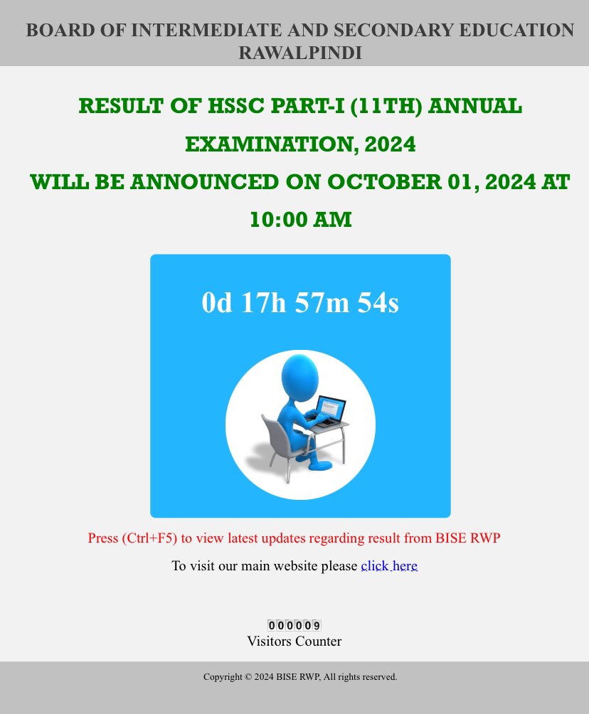 Bise Rwp Logo BISE Rawalpindi Board 12th Class Result 2025