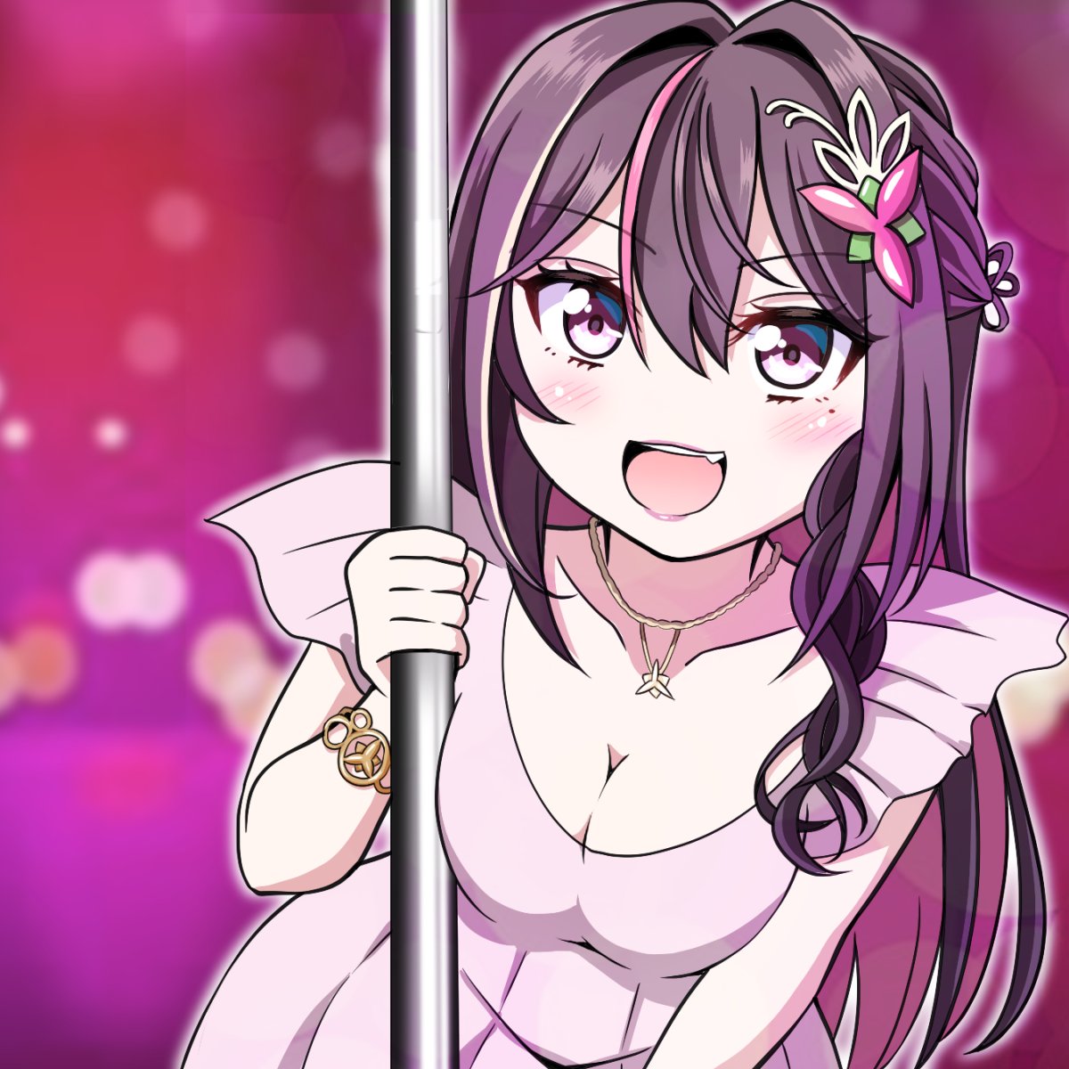 「声真似👑するゲームでクジャクの鳴き声がピンクな感じになってしまうコヨーテ #こよりすけっち 」鷲宮ひろ@C106日曜 西て-22aの漫画