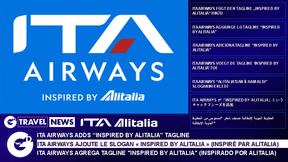 Italian Airlines Logo After Alitalia's Demise, ITA Airline Launches