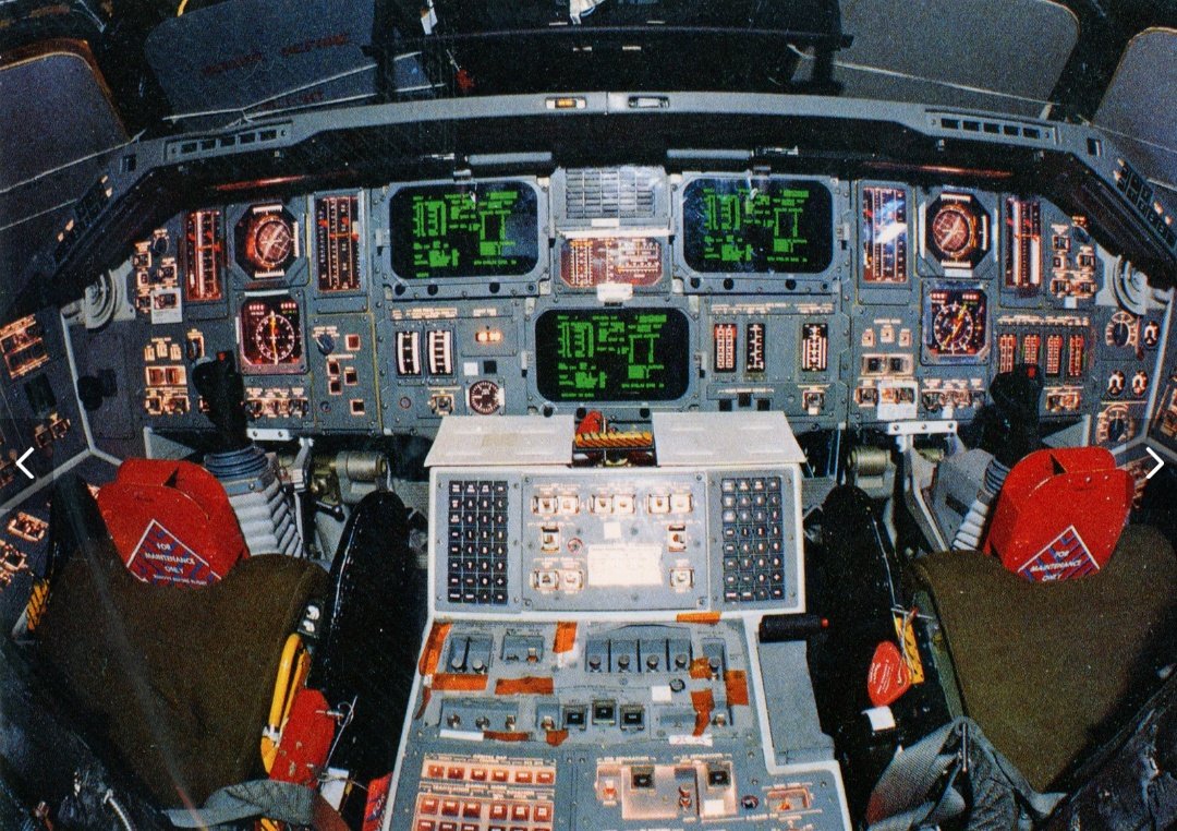1985 Space Shuttle Flight Deck Pics About Space Astronauts In Space