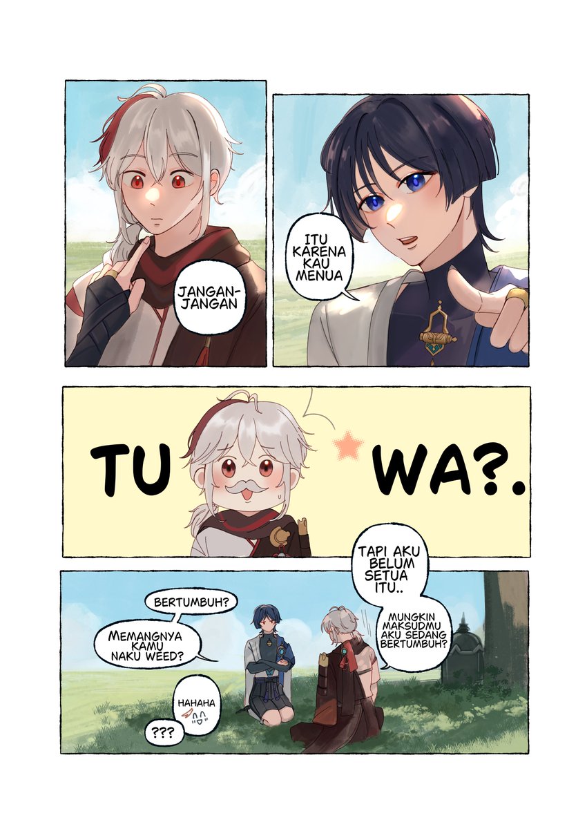 RT's appreciated ⭐️Hi! I made ⁠#kazuscara fan book for #Comifuro19 ![Di Akhir Waktu]Kaedehara ...