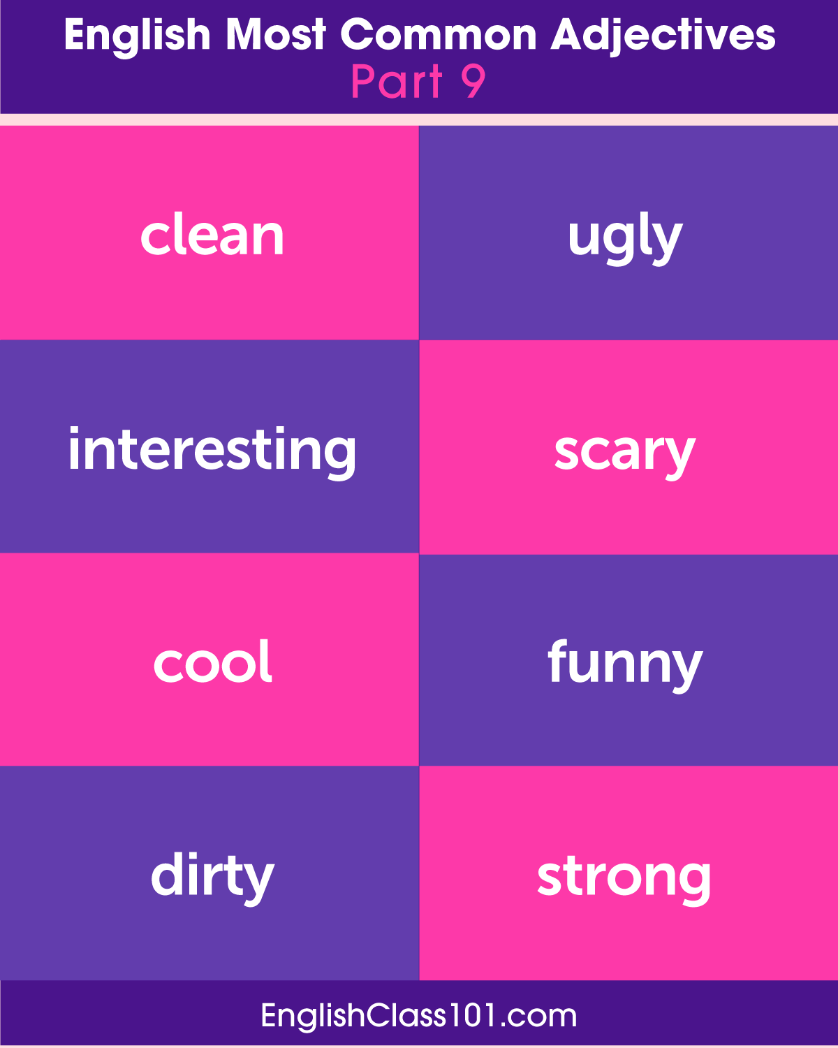 Extreme Adjectives In English Materials For Learning English
