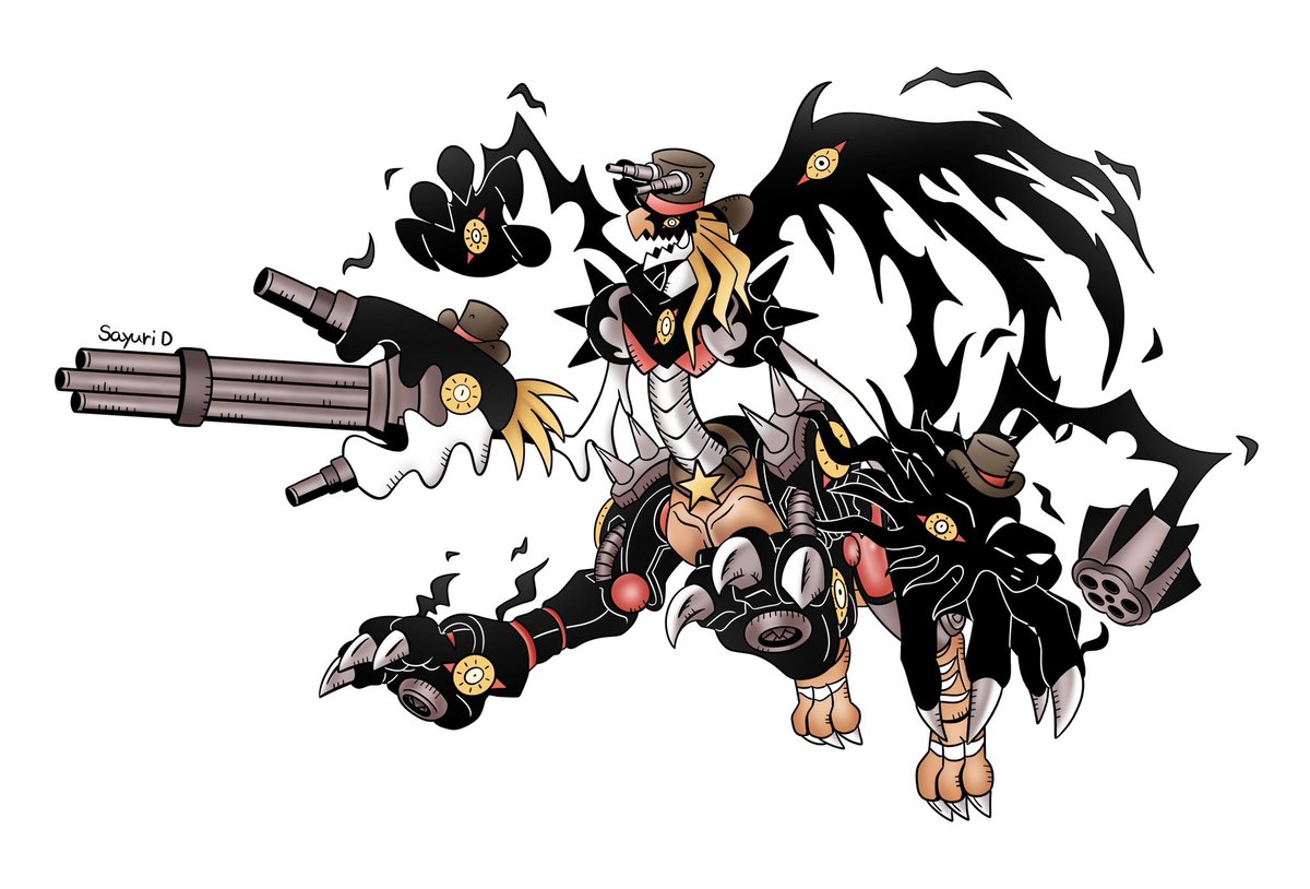 「完成!!#Digimon #Digifake #デジモン #イラスト 」|Sayuri Dのイラスト