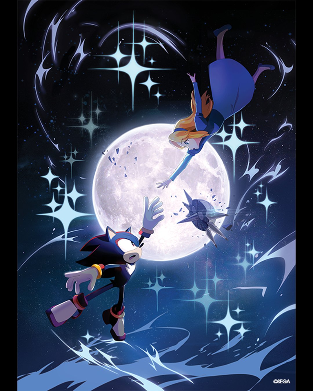 Shadow The Hedgehog And Maria Sonic X