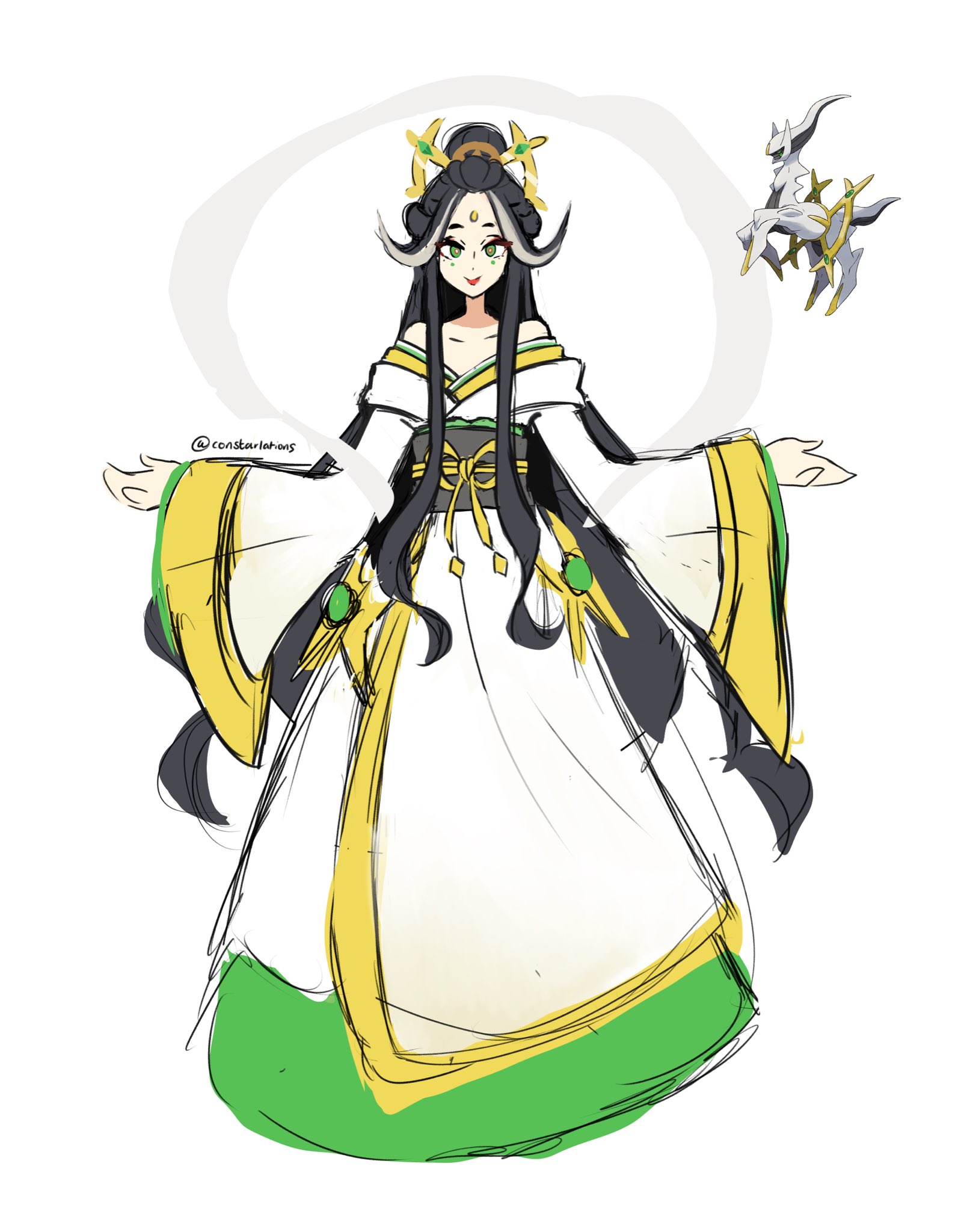 Arceus Human Form Drawing The Male Light Healer As An Holozing Fanart