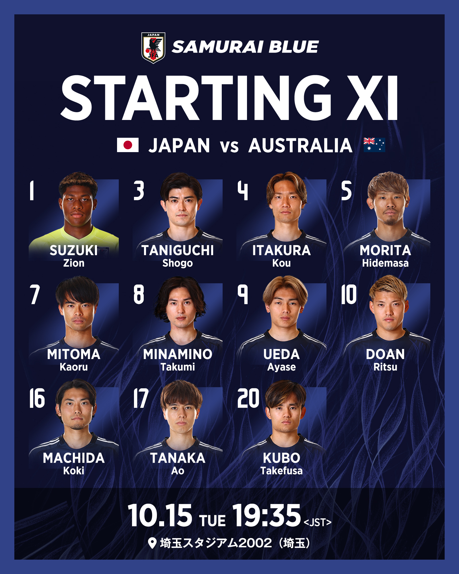 サッカー日本代表 🇯🇵 on X: サッカー日本代表 🇯🇵 on X:
