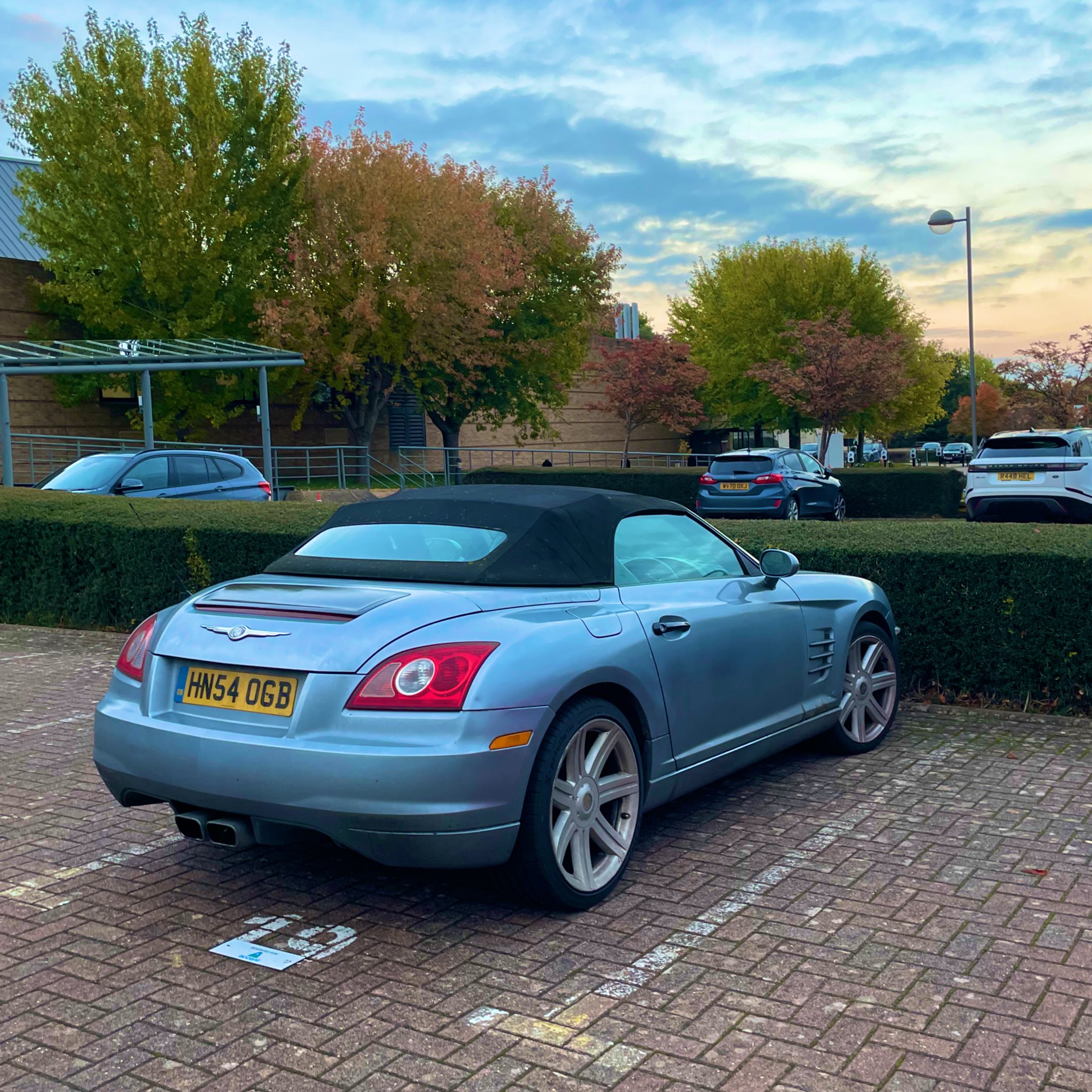 Chrysler Crossfire Convertible Azul CHRYSLER Crossfire De Color Azul