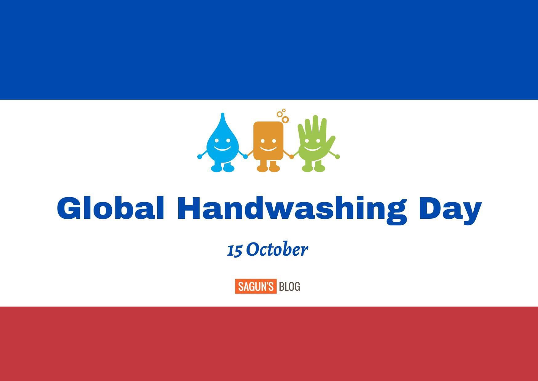 Global Handwashing Day Logo Stay Healthy With Proper Hand Hygiene: