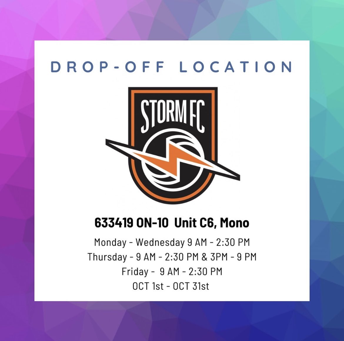 Storm Fc Logo 🏅 Shoutout To Our Arizona Storm FC Teams Competing In