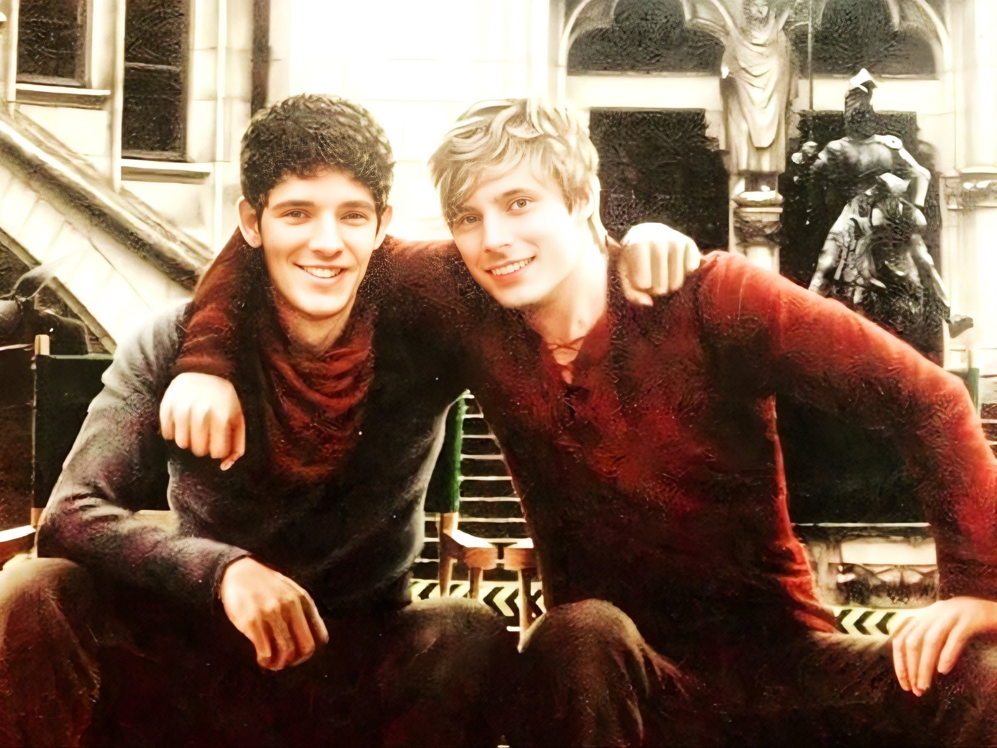 Bradley James Colin Morgan Colin Morgan: Three Families