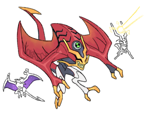 Ben 10 Alien Force Jetray