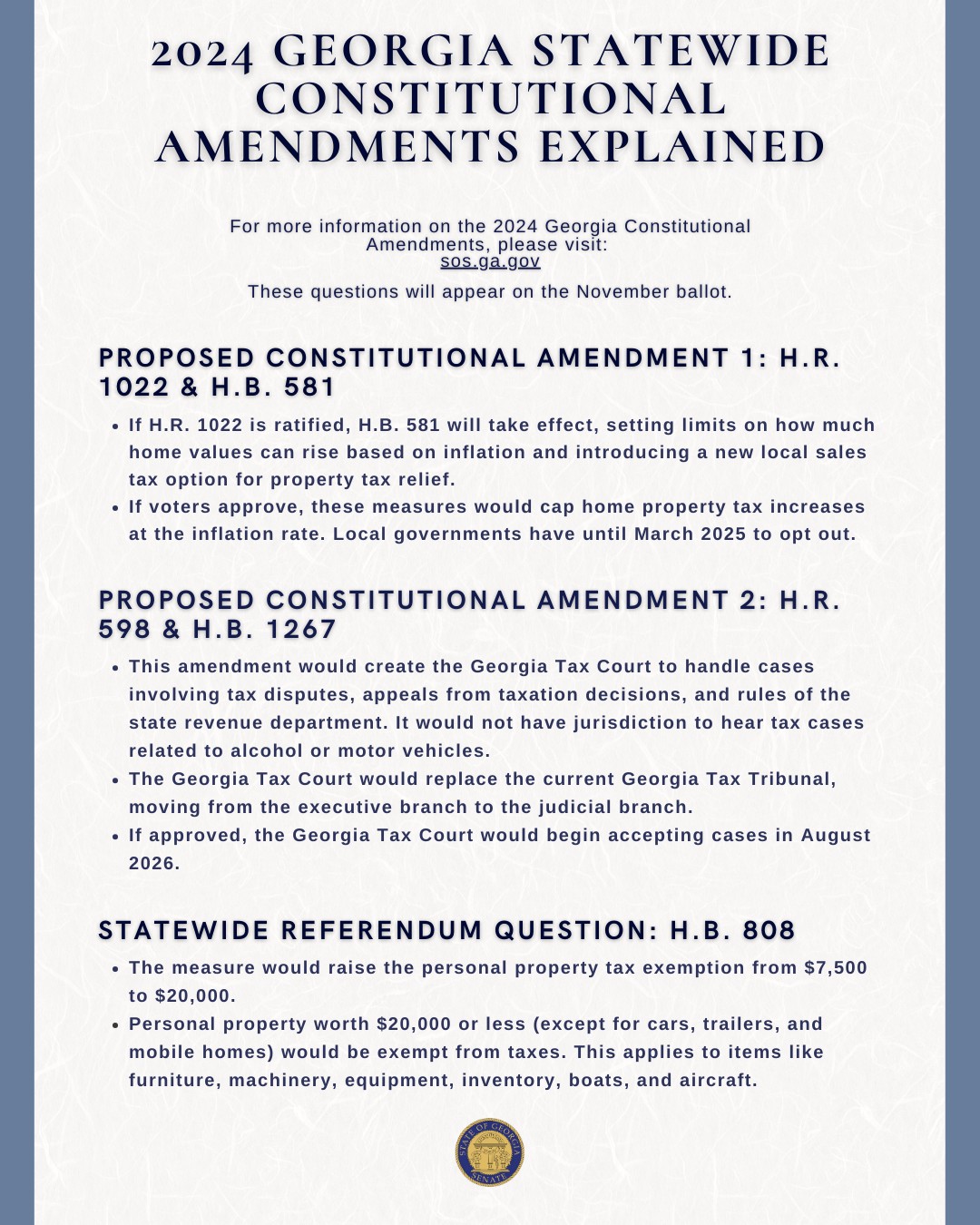 Legislative Branch Georgia