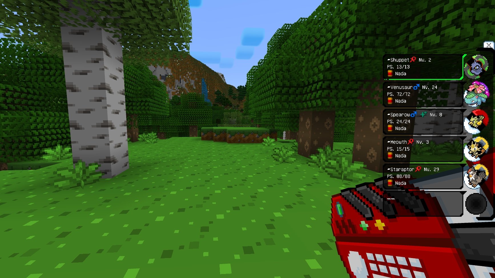 Minecraft Pixelkunst, Pokémon, Pikachu