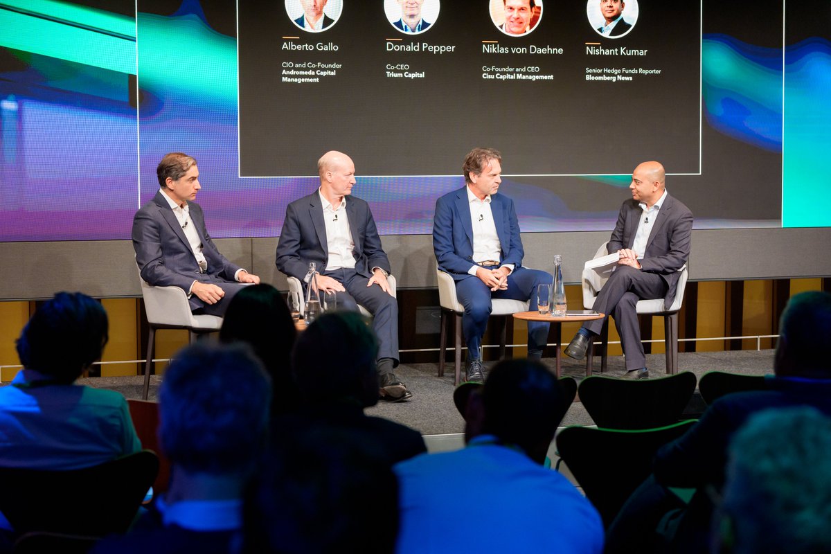 Had a fantastic time yesterday at Bloomberg’s annual hedge fund event ...