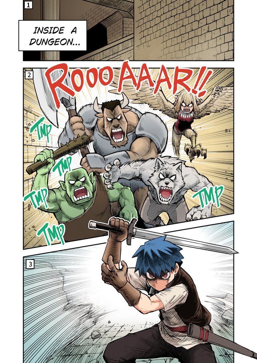 MANGA】Dungeon Friends Forever (1/4) #DungeonFriendsForever 」久真（くま ...