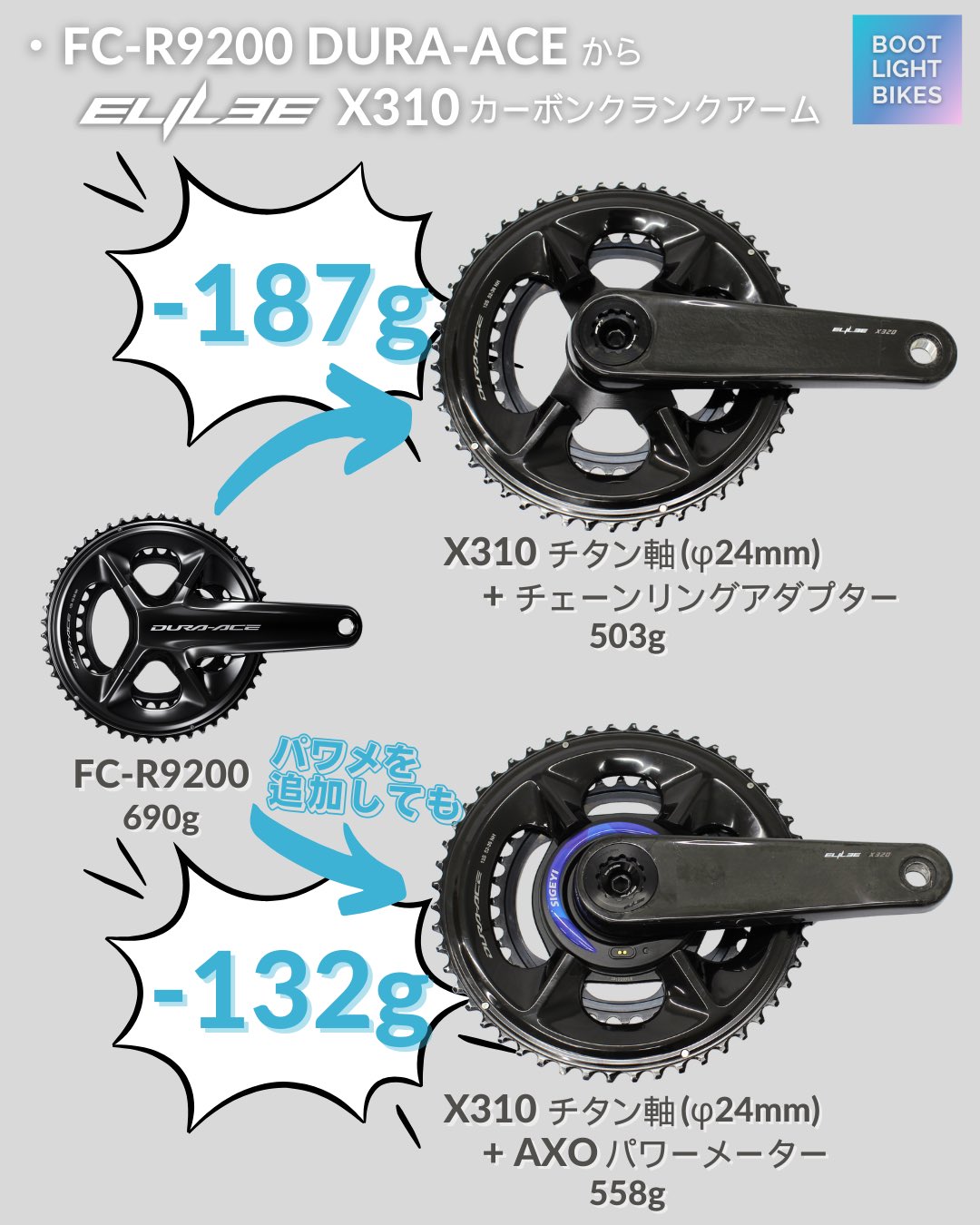 エライリー ELILEE X320 170mm 24mm p2max 酷くっ エライリー ELILEE X320 170mm 24mm p2max 酷くっ