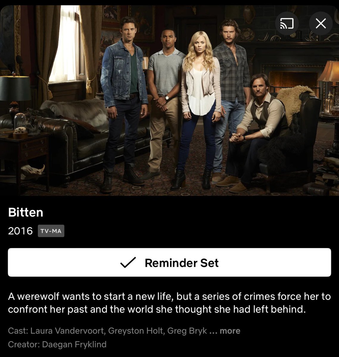 Bitten Tv Series Cast