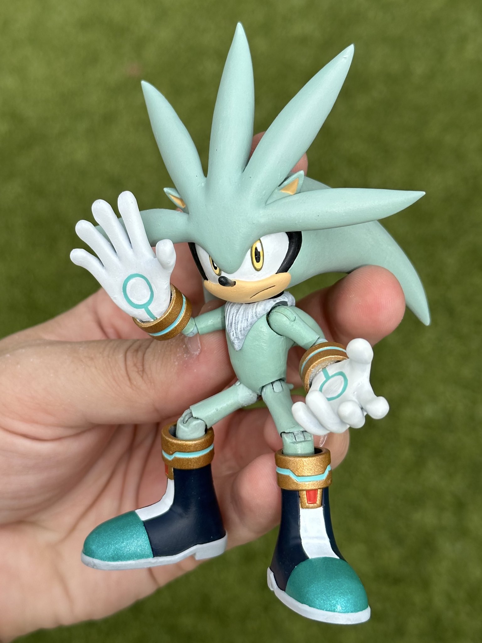 Silver The Hedgehog Statue Sonic The Hedgehog Sonic And The Black