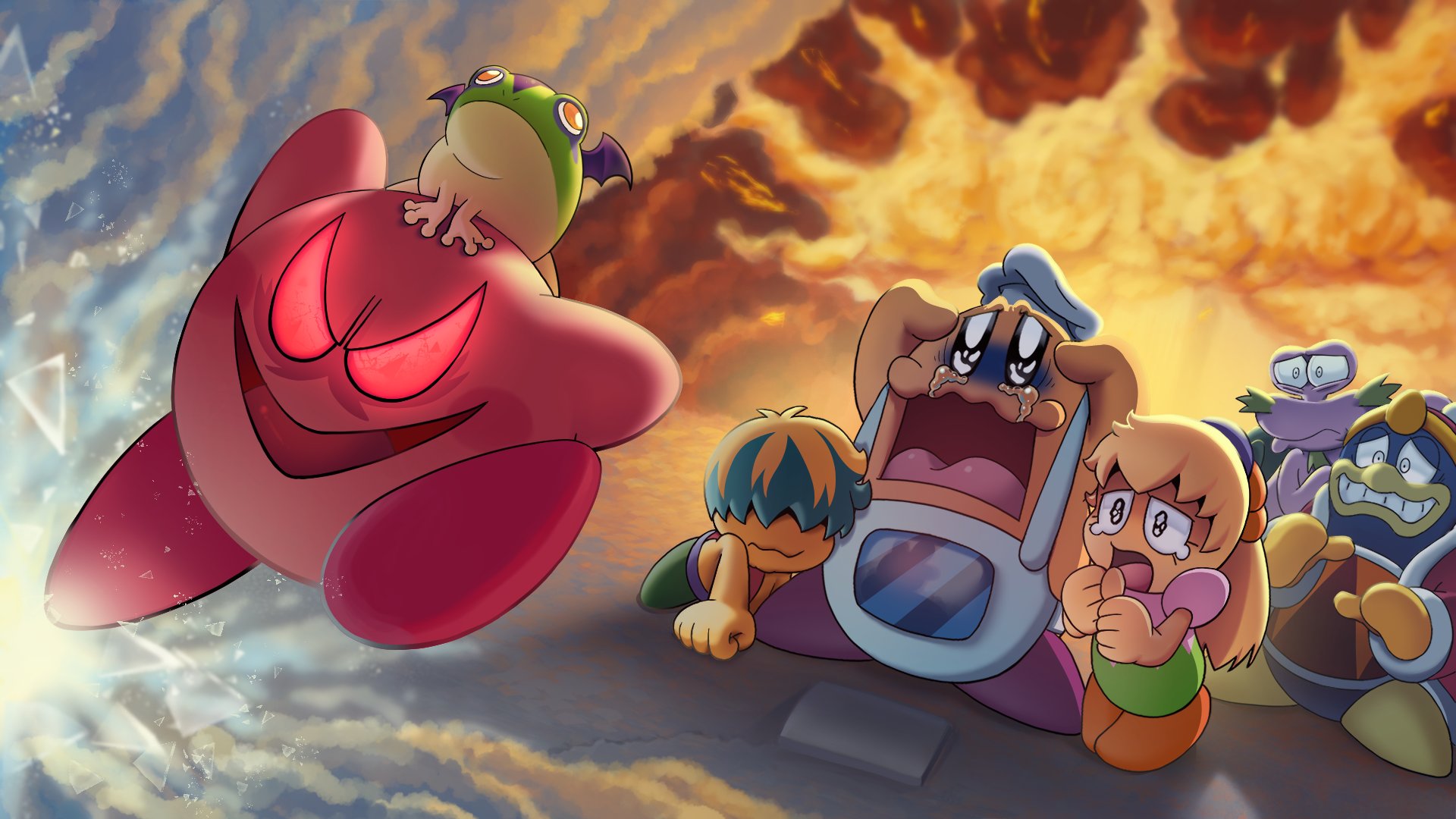 Kirby Right Back At Ya Escargoon Wholesome Moment From “Kirby Right