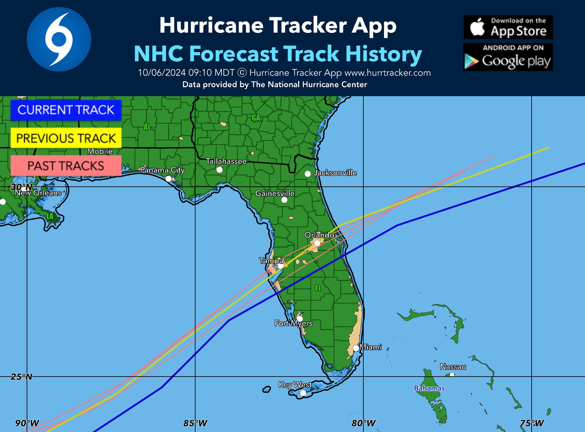 Hurricane Tracker A November Hurricane Moving Into The Gulf Of Mexico