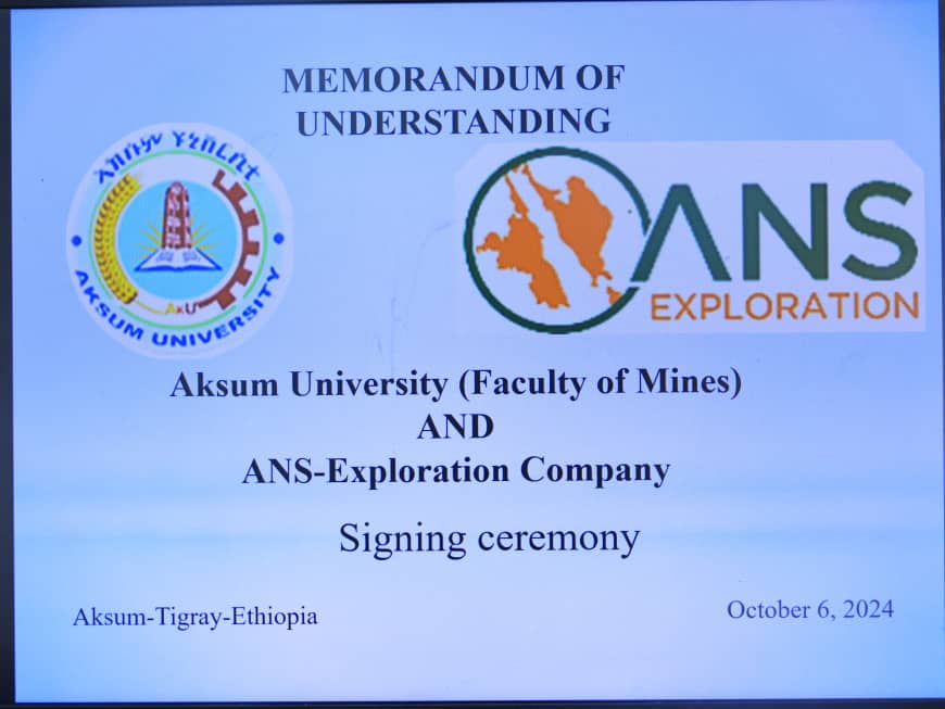 Aksum University Logo