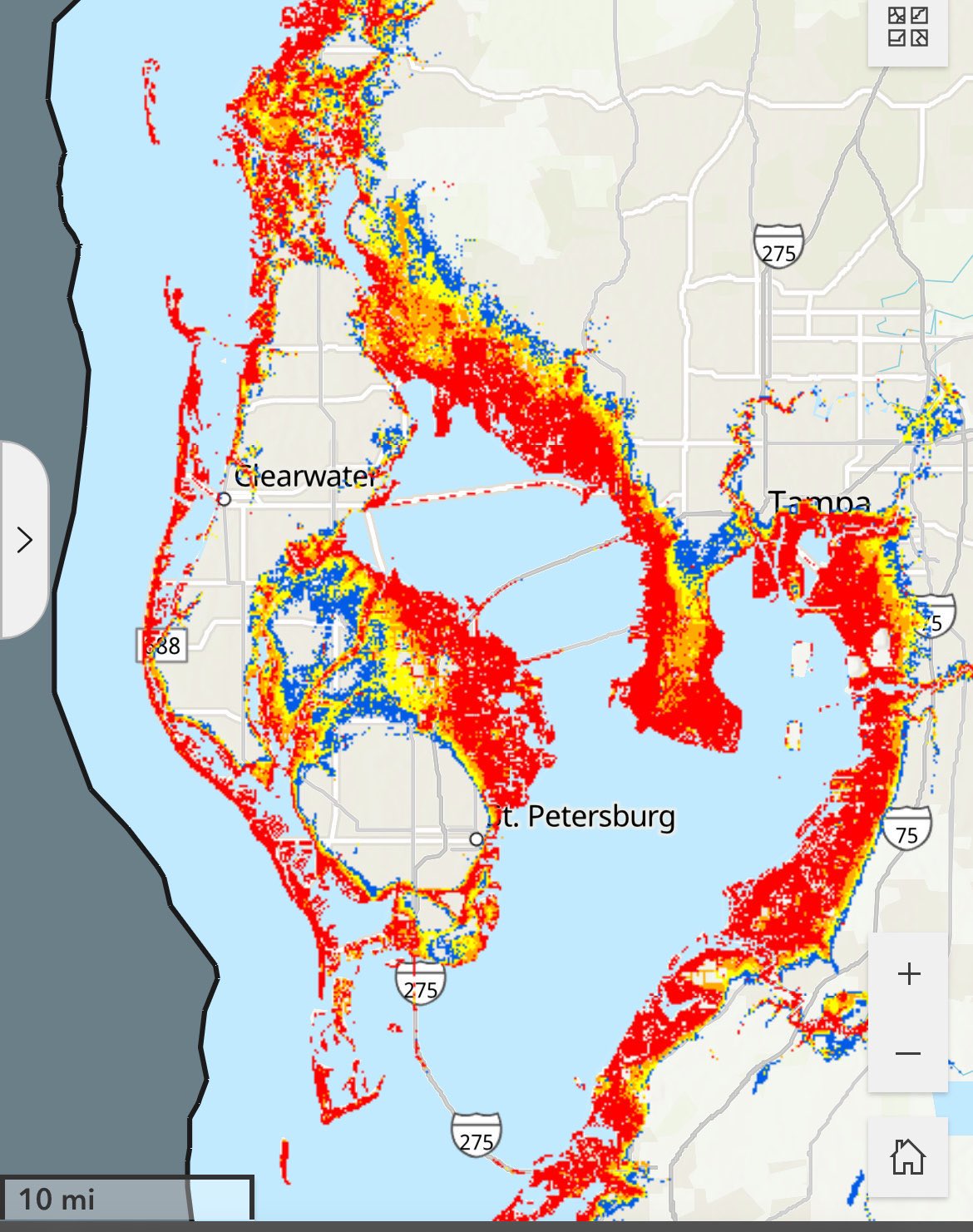 Tampa Bay Hurricane Flood Zone Maps A New App Developed By USF
