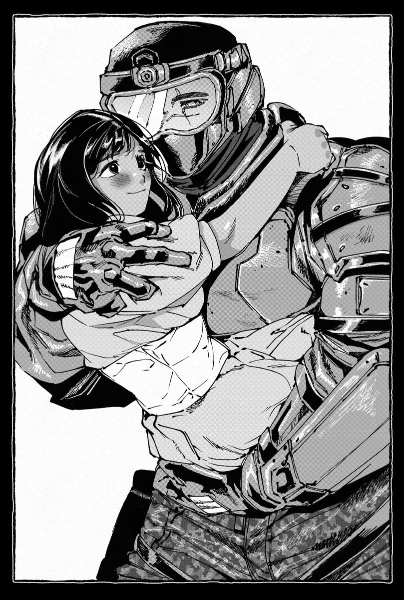 「彼女集50 彼女絵200枚超えました これからもちまちまと 」ハチヌキ（八貫徹世）の漫画