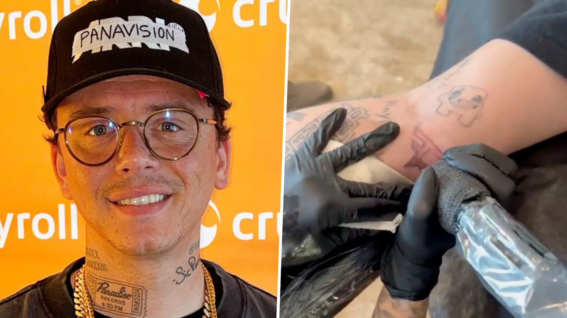 Logic Hand Tattoos Louis Logic | I Had The Chance To Shoot Rapper