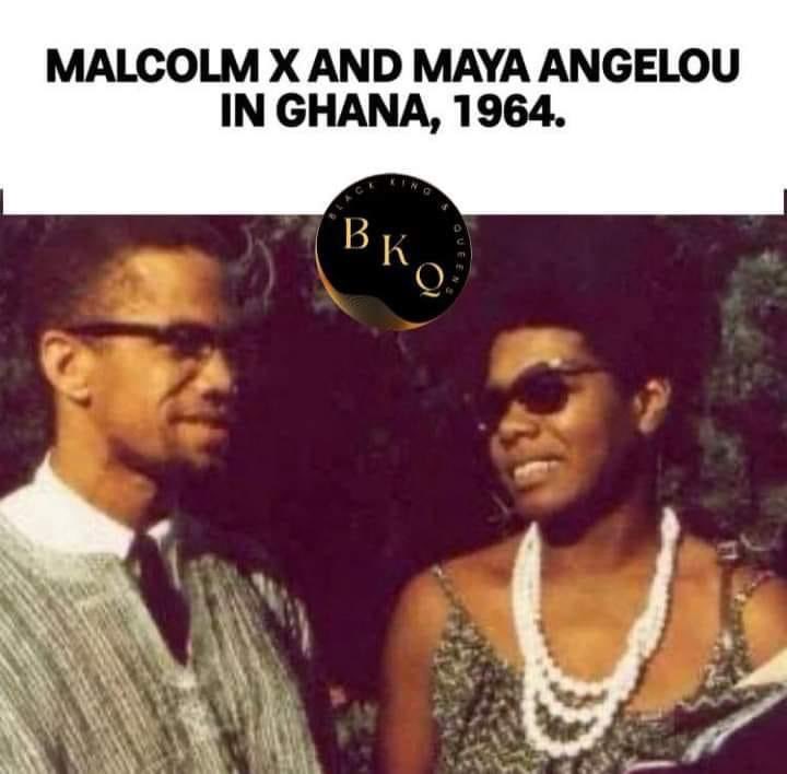 Maya Angelou And Malcolm X