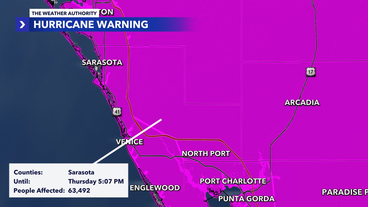 Sarasota Florida Hurricane Tracking Map Opinion: Among The Safest